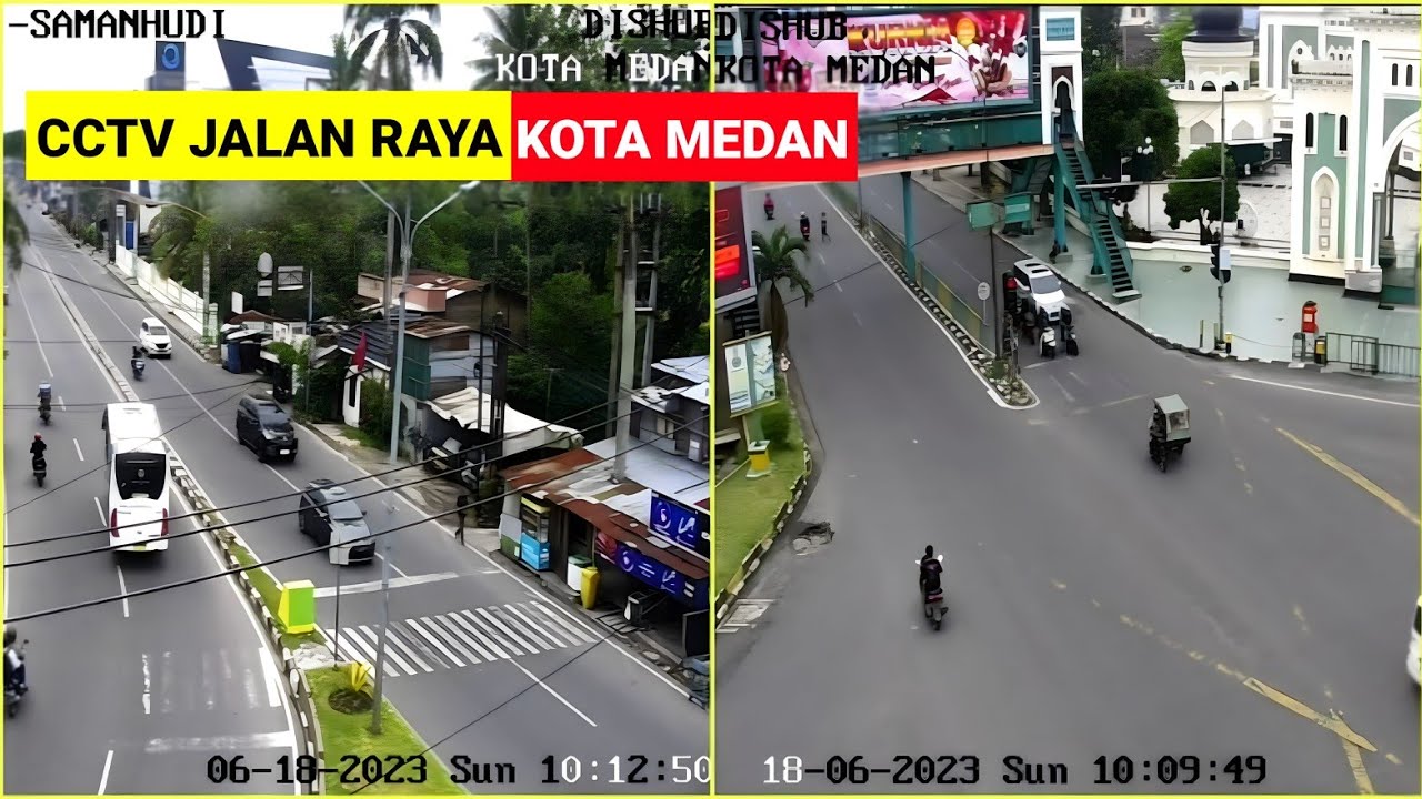 Cara Melihat CCTV Jalan Raya Di Kota Medan Live di HP - YouTube