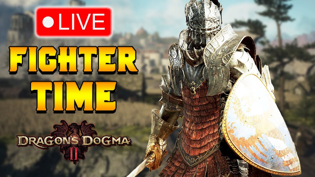 [FIGHTER] GIVE AWAY + NEW VOCATION TIME | LIVE | Dragon's Dogma 2 - YouTube