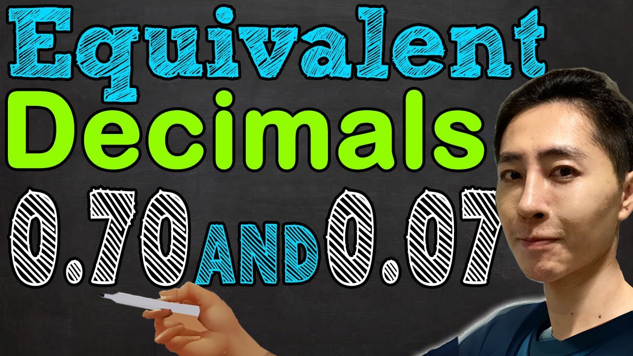 Equivalent Decimals | How To Tell If Two Decimals Are Alike - YouTube