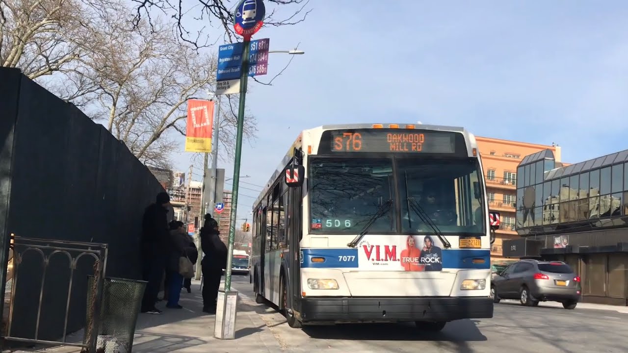 Three Buses At Bay St & Victory Blvd - YouTube