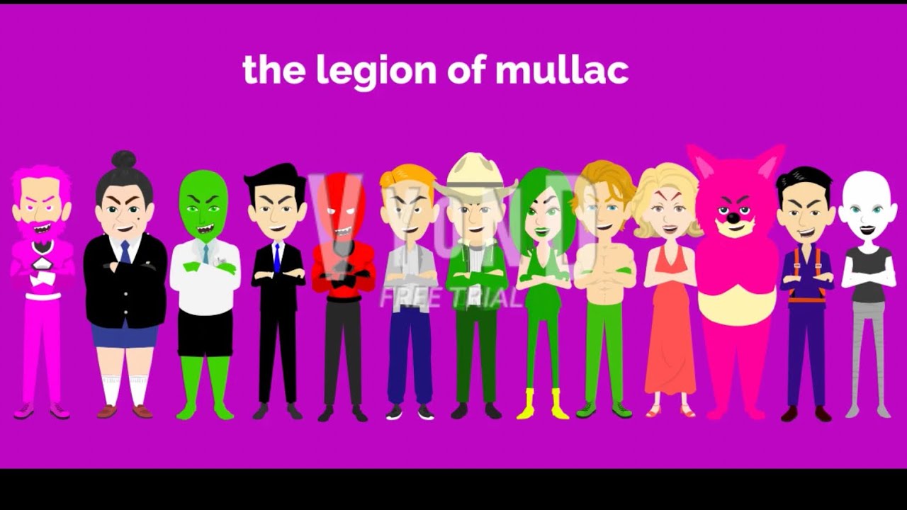 The legion of Mullac 2023 when Robbie rotten and asajj joined in - YouTube