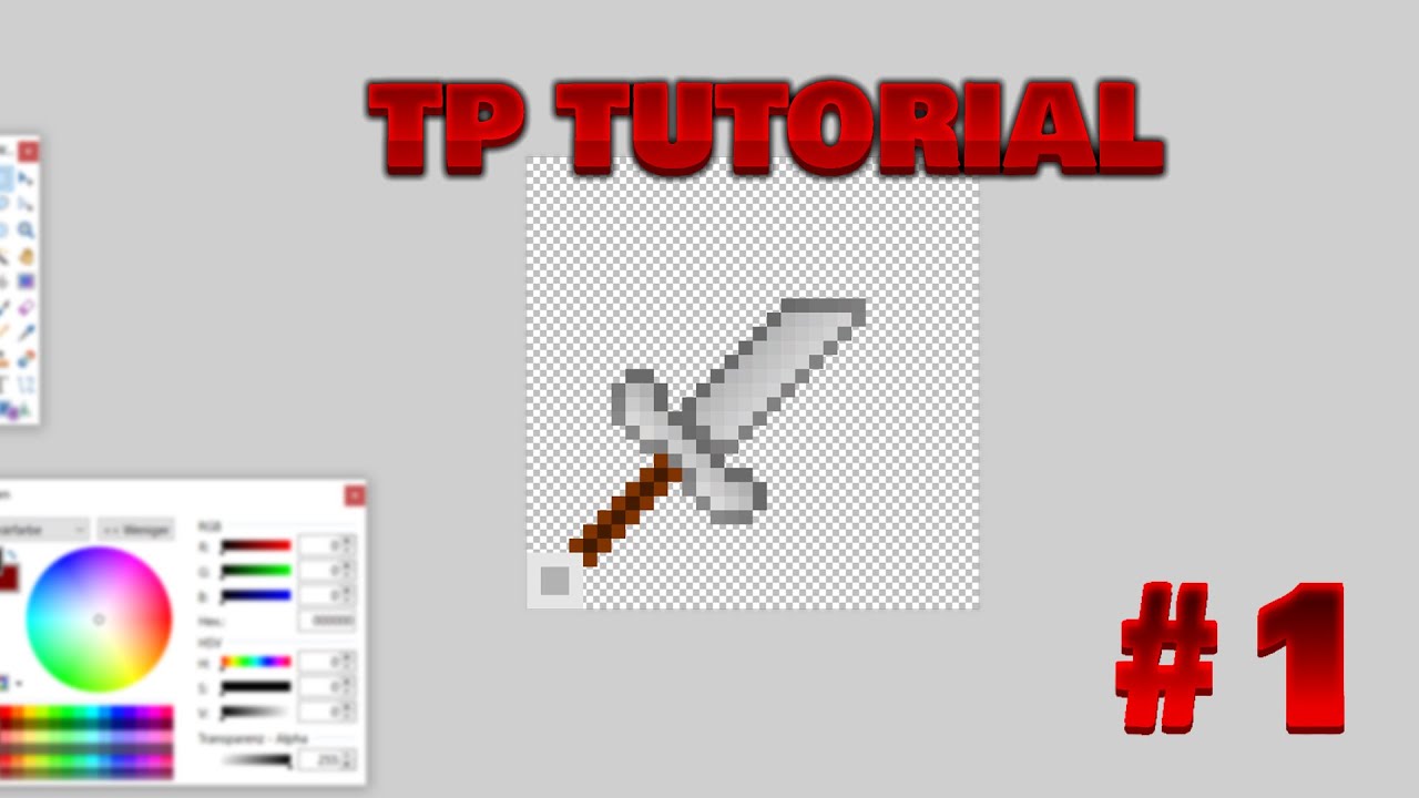 Die Grundbasis von Paint.net TP Making Tutorial #1 #Deutsch - YouTube