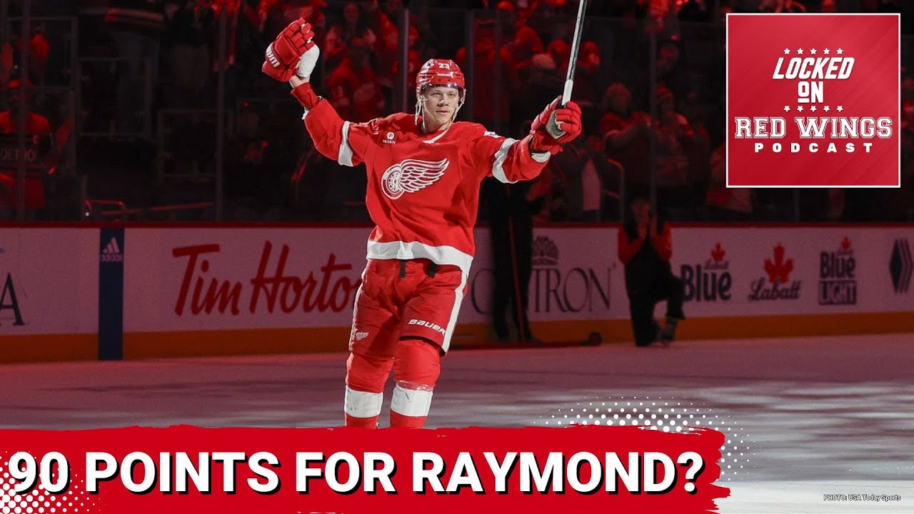 Can Raymond reach 90 points? | '24-'25 Player Previews: Lucas Raymond ...