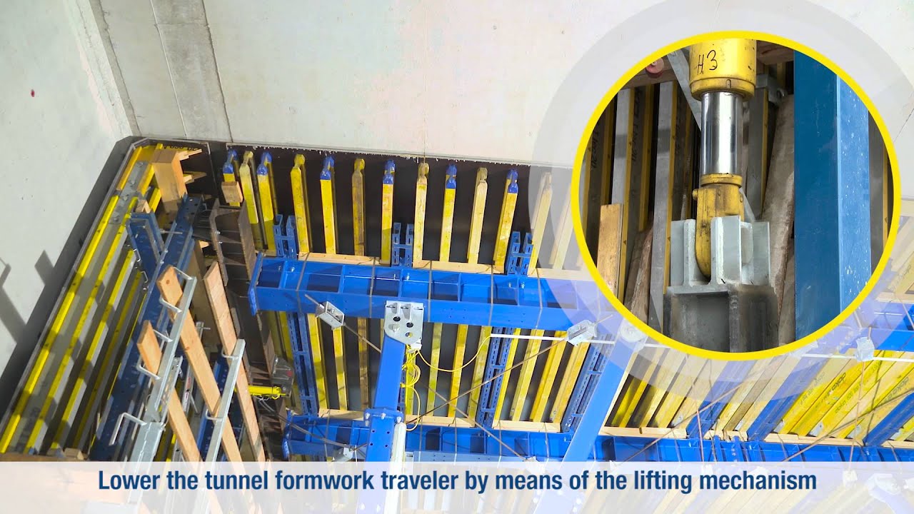 Tunnel system DokaCC - Working sequence of a cut- and cover tunnel ...