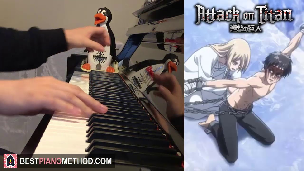 HISTORIA SAVES EREN SONG ON PIANO - YouTube