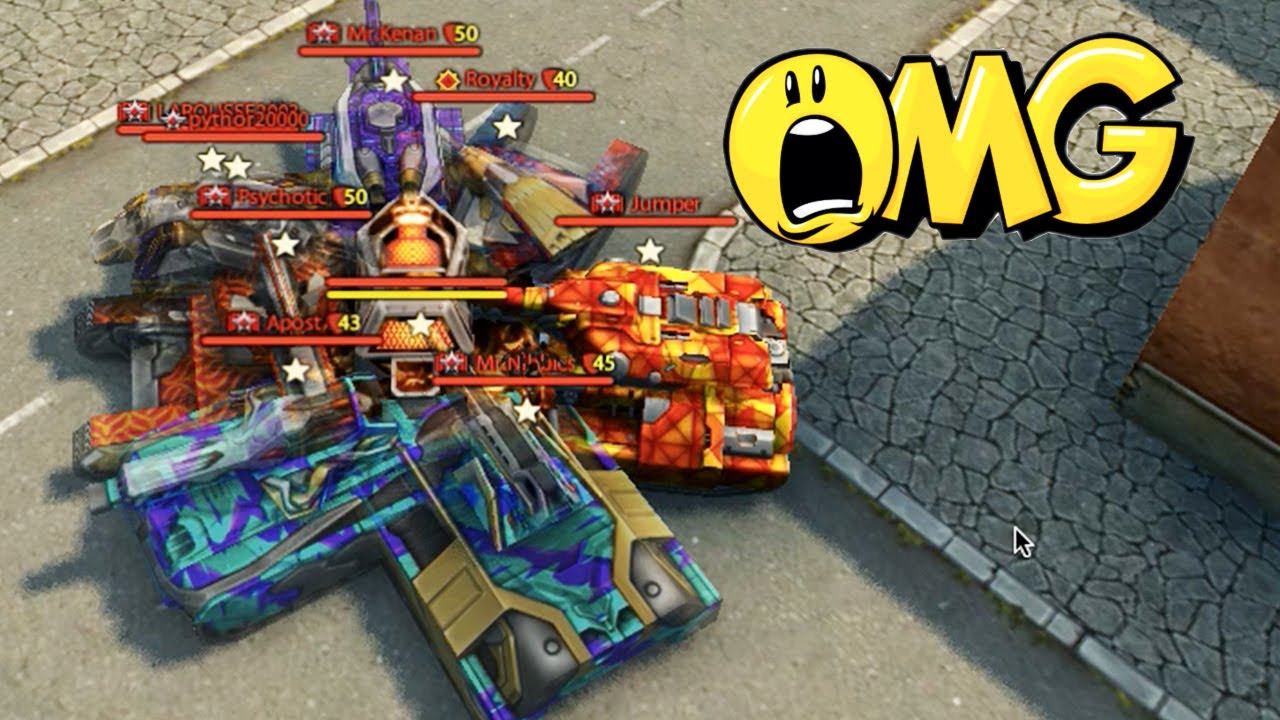 EPIC Trick shot with MAMMOTH!? Challenges - Tanki Online | танки Онлайн ...