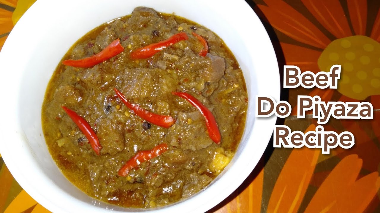 Do Pyaza Gosht// Beef Do Pyaza Recipe//Afghani Do Pyaza Gosht// Fatima ...