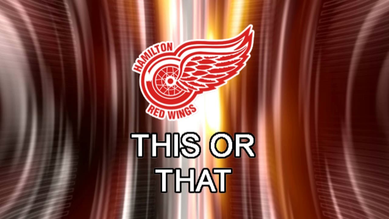Hamilton Red Wings This or That - Twitter or Instagram - YouTube