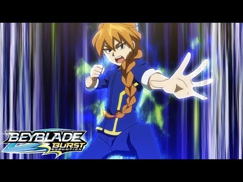 BEYBLADE BURST EVOLUTION Épisode 31: Les 5 Maîtres ! La Percée !