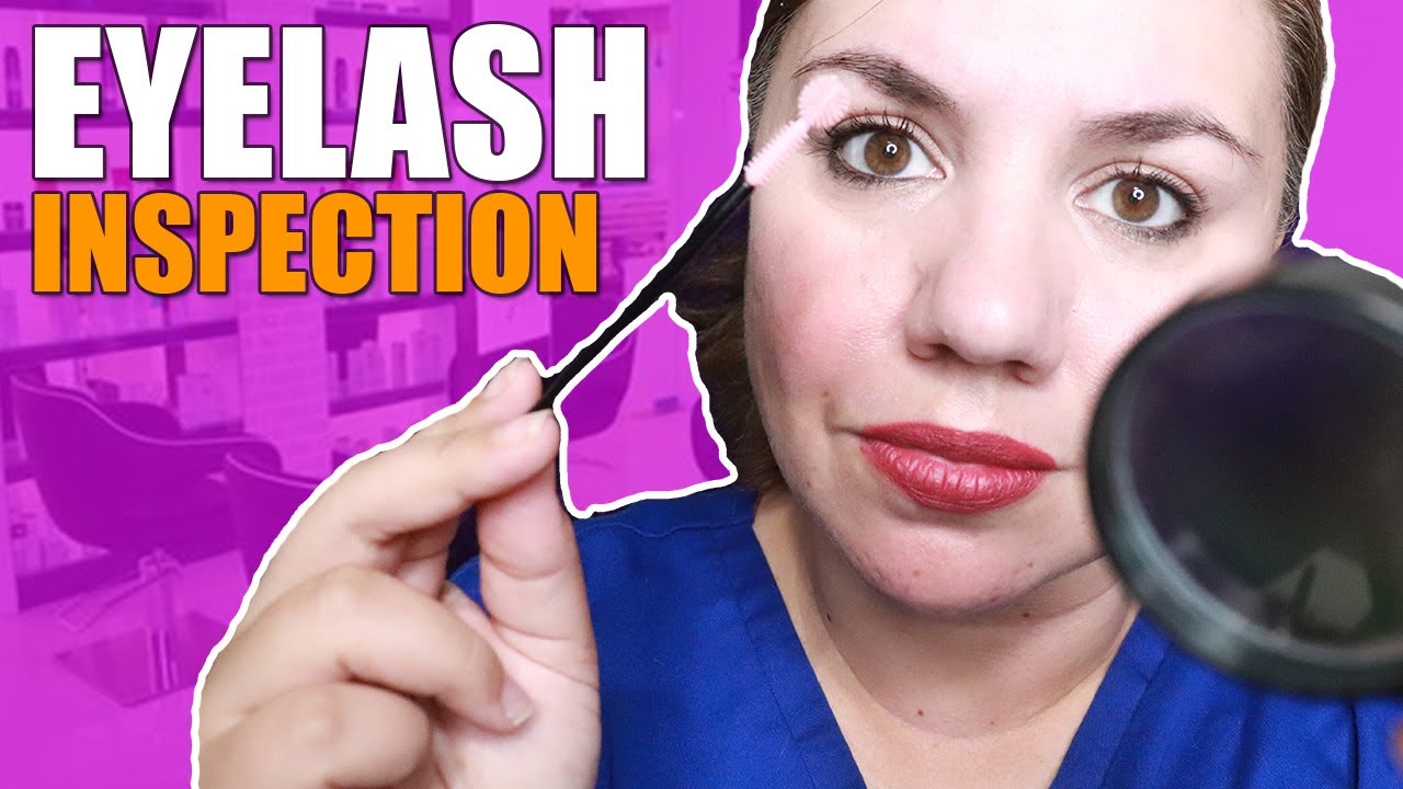 ASMR: Eyelash Mites Check / Personal Attention / ASMR Jonie - YouTube