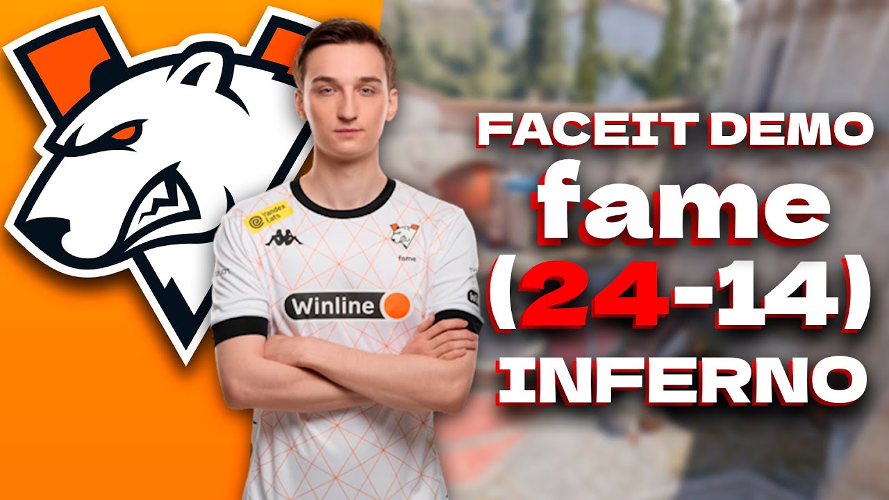 CS2 POV Virtus.pro fame (24/14) vs FACEIT (inferno) - FACEIT PRO DEMO ...