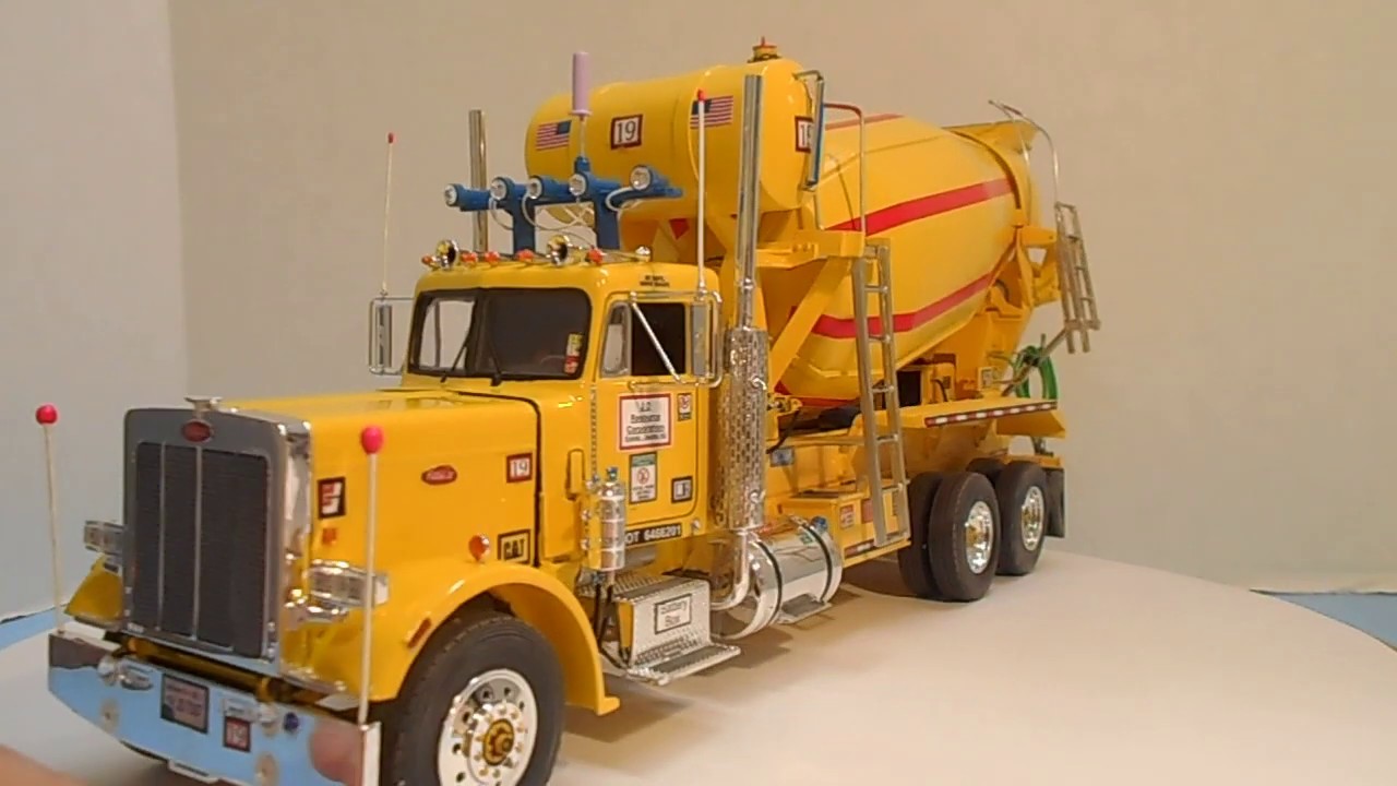 Model Cement Mixer. Scale 1 / 25th. - YouTube