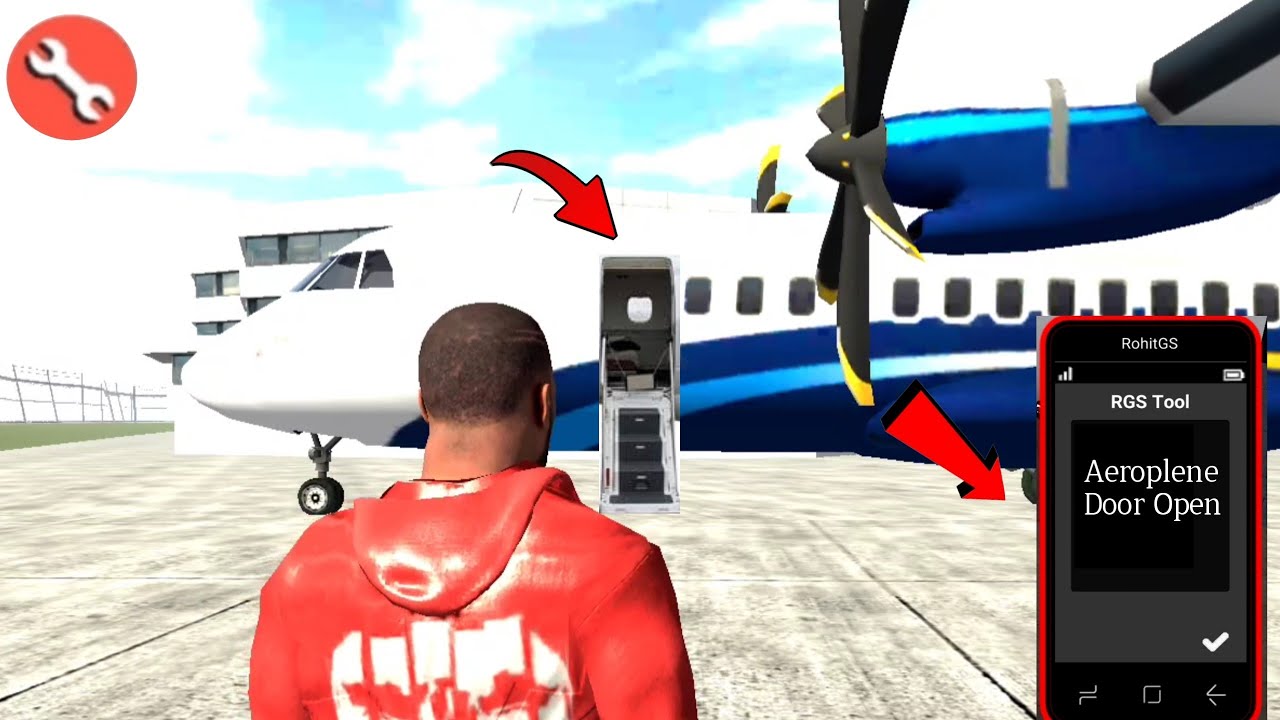 AEROPlENA OPEN DOOR CHAT CODE !! INDIAN BIKES DRAVING 3D GAME !! - YouTube