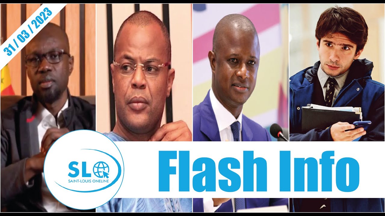 FLASH INFO : Résumé de l'actualité du Vendredi 31 Mars 2023. - YouTube