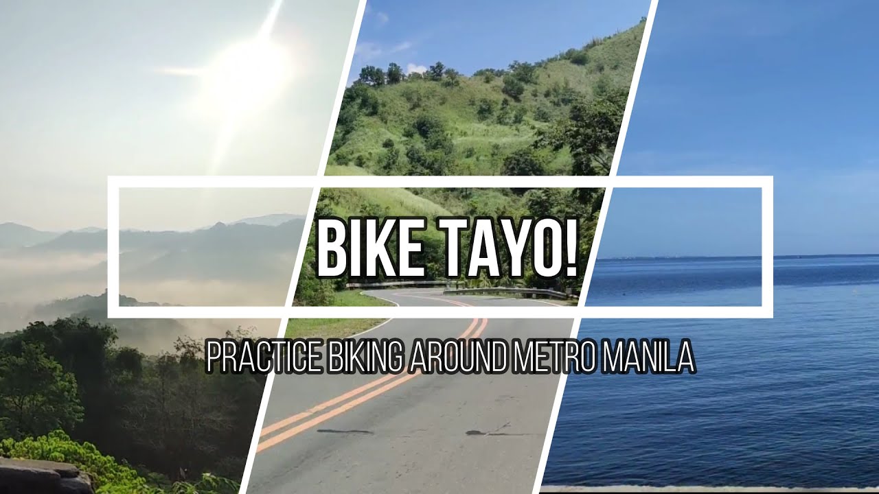 Practice Biking around Metro Manila | Beginner rides - YouTube