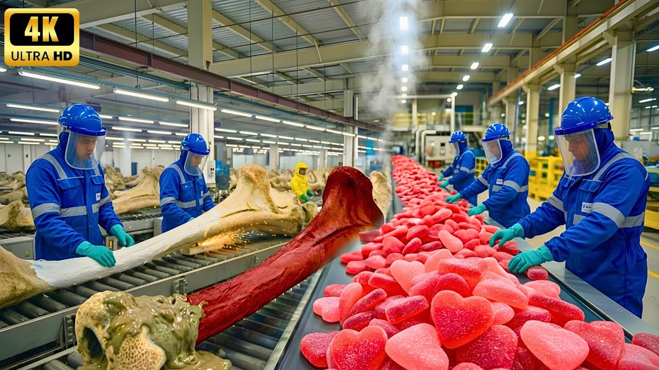 Inside a Modern Factory: How Candy Is Made From Animal Bones (You’ve ...