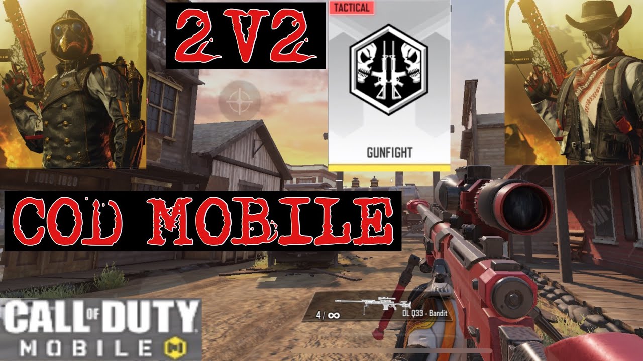 Tryharding 2v2 GUNFIGHT/ COD Mobile - YouTube