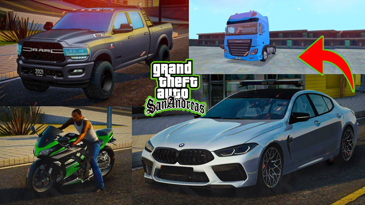 HOW TO INSTALL REALISTIC CAR PACK IN GTA SAN ANDREAS - YouTube