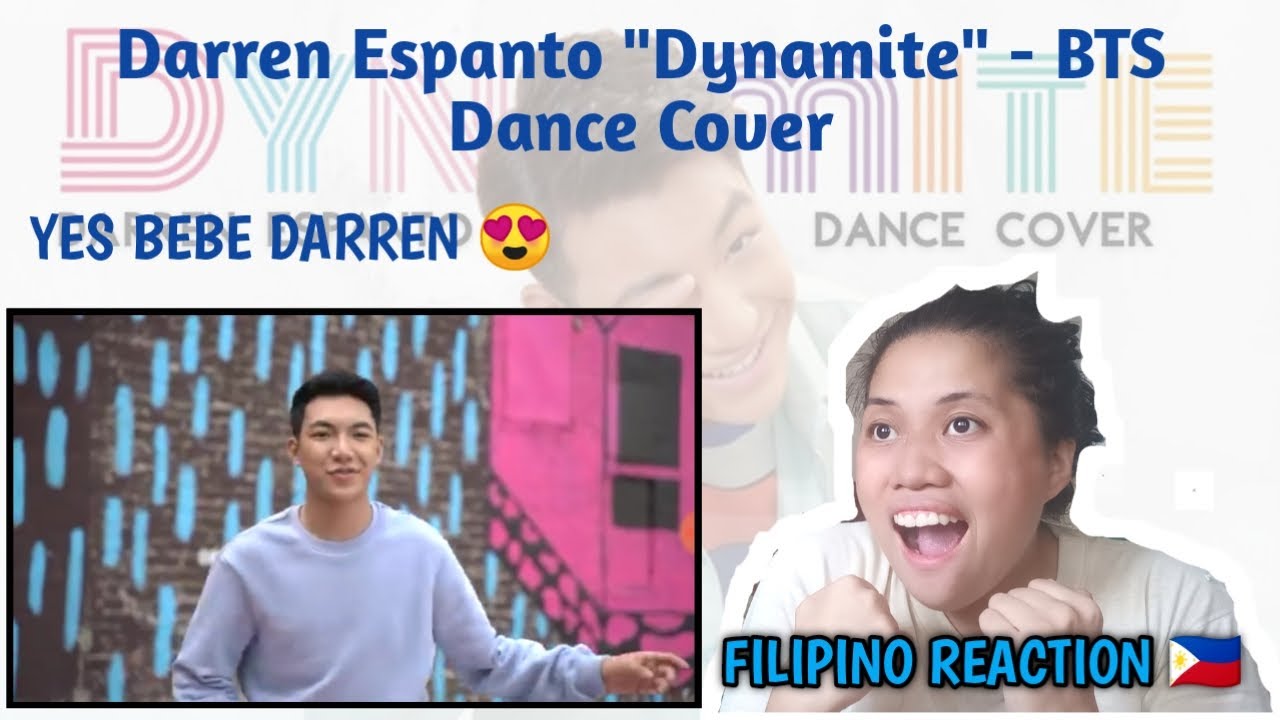 Darren Espanto "Dynamite" BTS (Dance Cover) | FILIPINO REACTION - YouTube