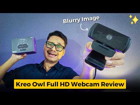 Do Not Buy Kreo Owl Full HD Webcam? Kreo Owl Webcam Full Review | Kreo Owl Webcam Test & Unboxing