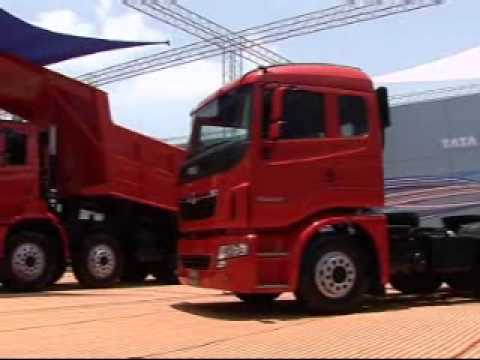 Nova linha de caminhões da Tata - YouTube