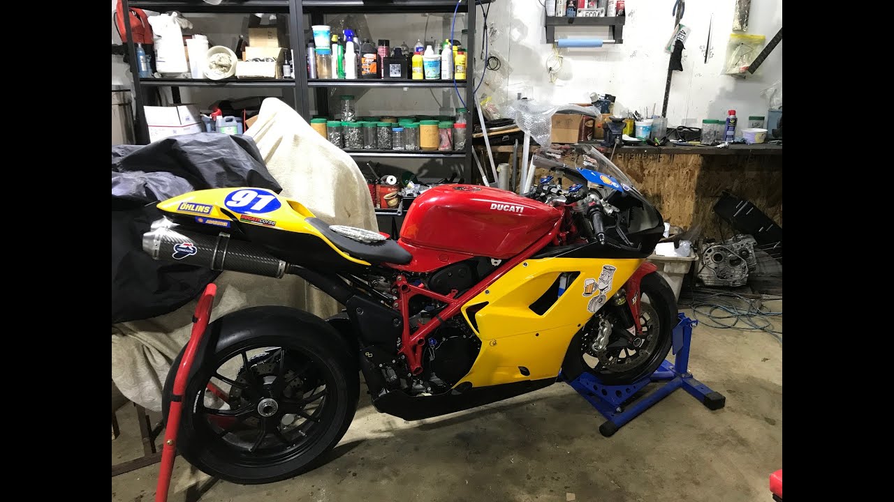 Ducati 848 Race Build: Suspension Upgrade! - YouTube