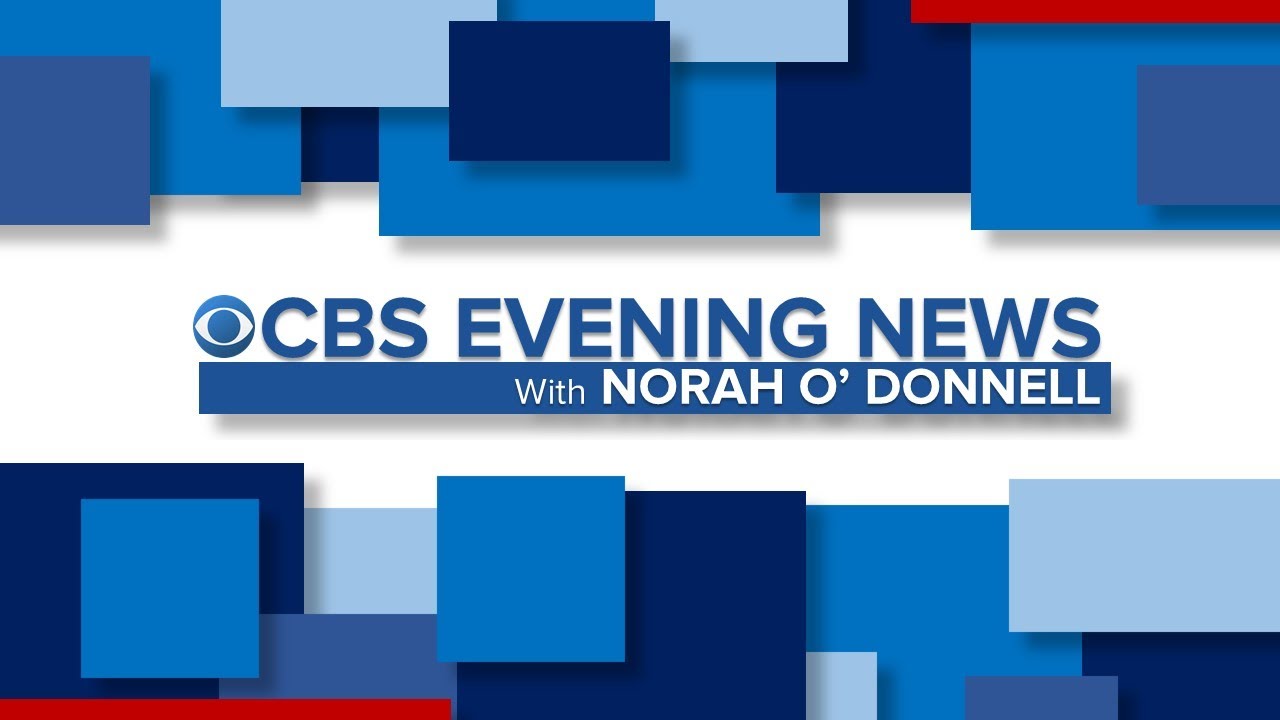 CBS Evening News Alternate Graphics - YouTube