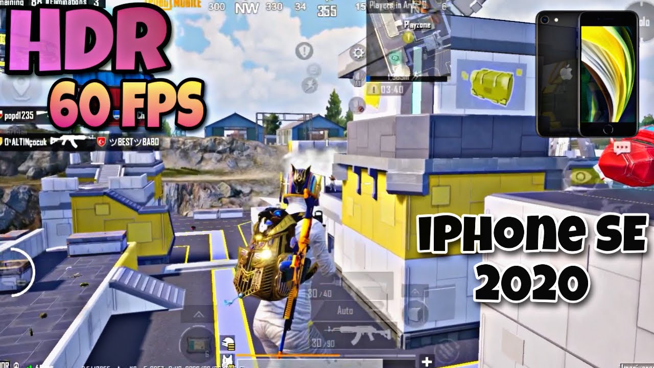 MY BEST GAMEPLAY in NEW SEASON!!🔥 | iPhone SE 2020 HDR + 60 FPS Test ...