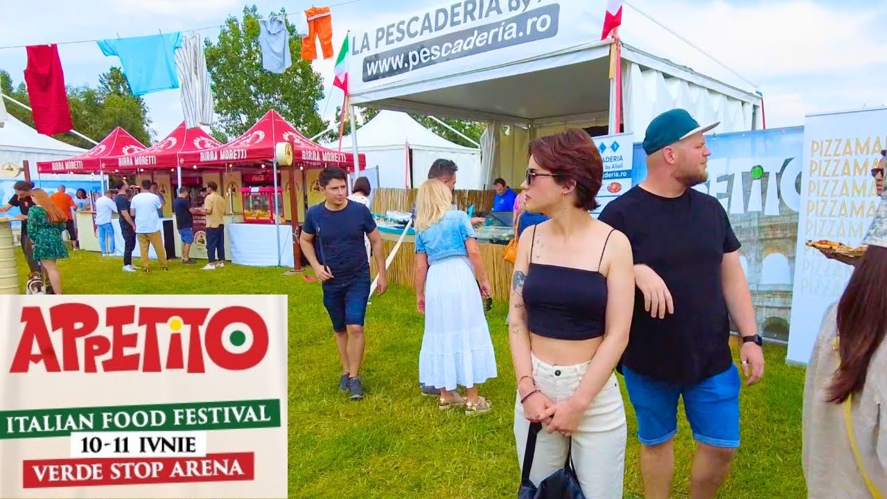 Festival mancare italiana Appetito 2023 - Verde Stop Arena Bucuresti ...