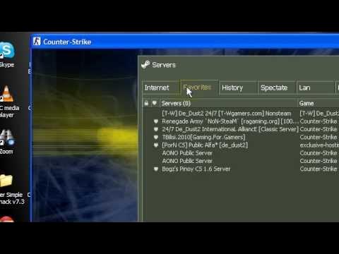How to add a server on CS 1.6 Non-Steam - YouTube