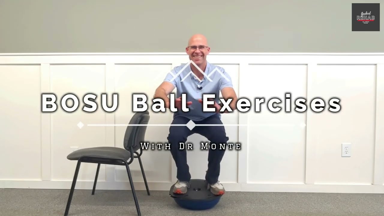 Improve Balance & Strength with BOSU Ball Leg & Core Exercises 🔥🥵 # ...