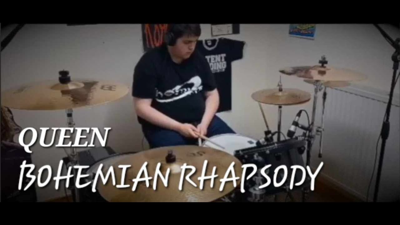 Queen - Bohemian Rhapsody - Drum Cover - YouTube