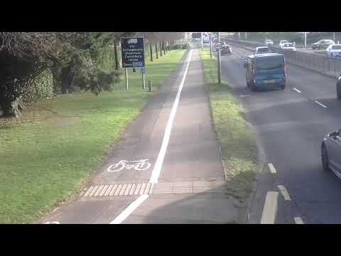 FULL JOURNEY ON THE NUMBER 132 FROM CHATHAM WATERFRONT TO HEMPSTEAD VALLEY SHOPPING CENTRE