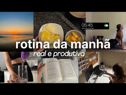 MINHA ROTINA DA MANHÃ MORANDO SOZINHA | 6AM club, produtividade, hábitos e motivação