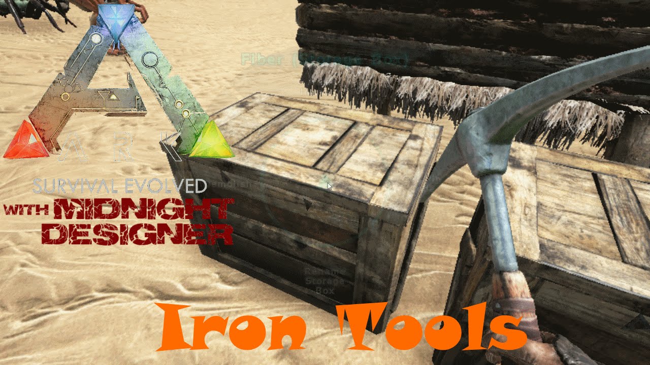 E09 - Iron Tools - Ark: Survival Evolved - YouTube