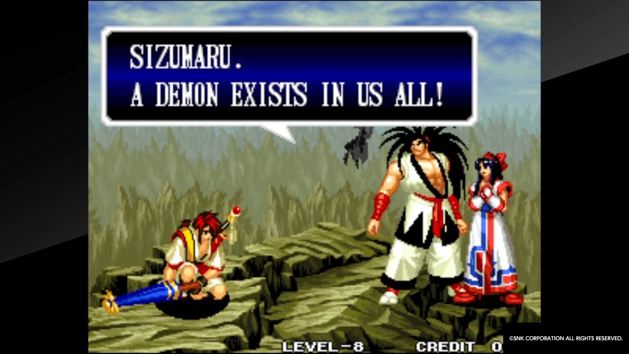 Samurai Shodown IV - Arcade Mode - Shizumaru (Slash) - Hardest - YouTube