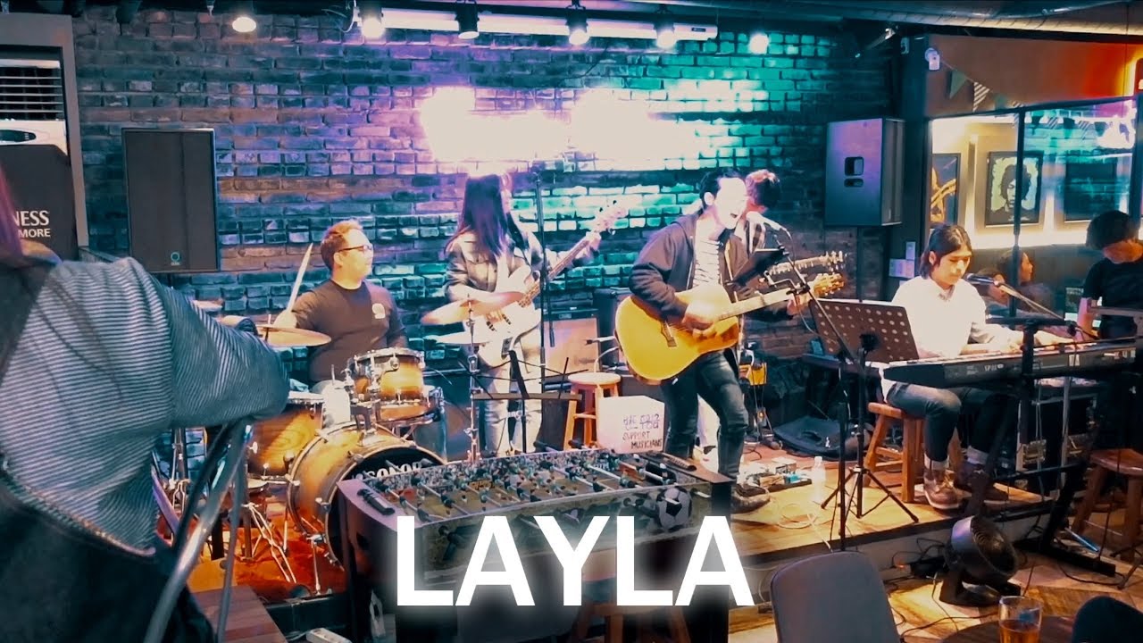 Eric Clapton - Layla (Live at Eric's Pub / Cover by Jun's Band) - YouTube