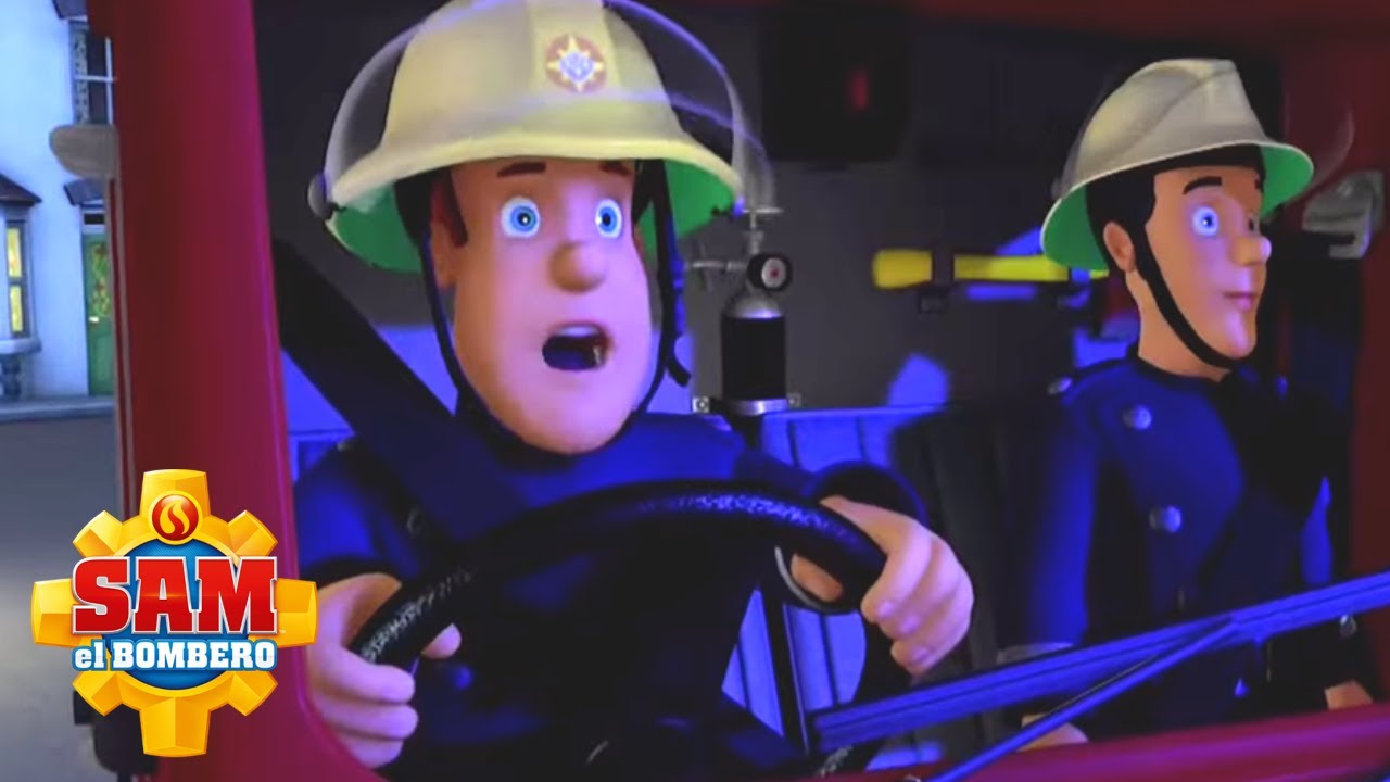 El Bombero Sam | ¡El espectáculo de fuegos artificiales! | Bomberos ...