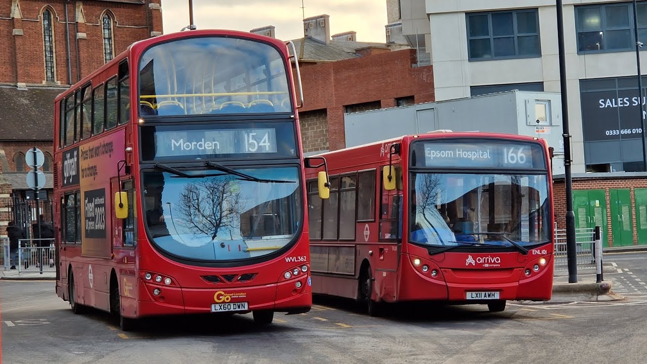 BUSES AT WEST CROYDON - YouTube