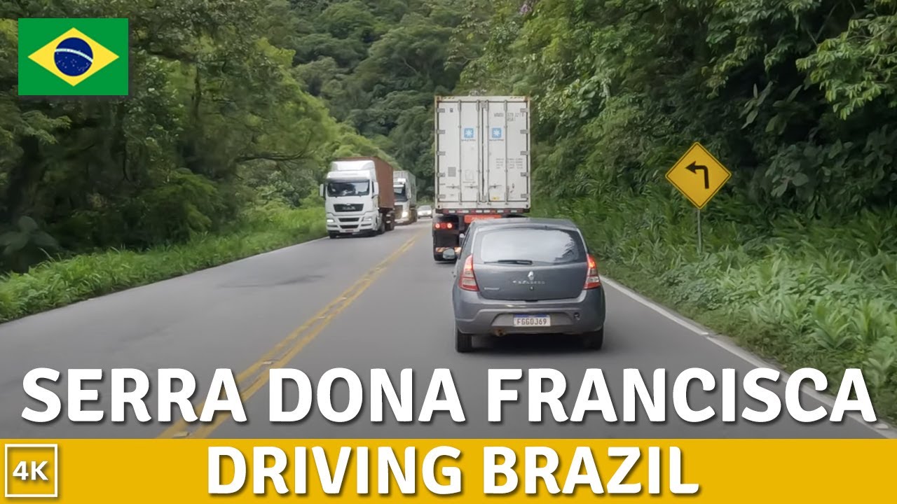 🇧🇷 Driving Brazil [4K] Estrada Serra Dona Francisca - YouTube