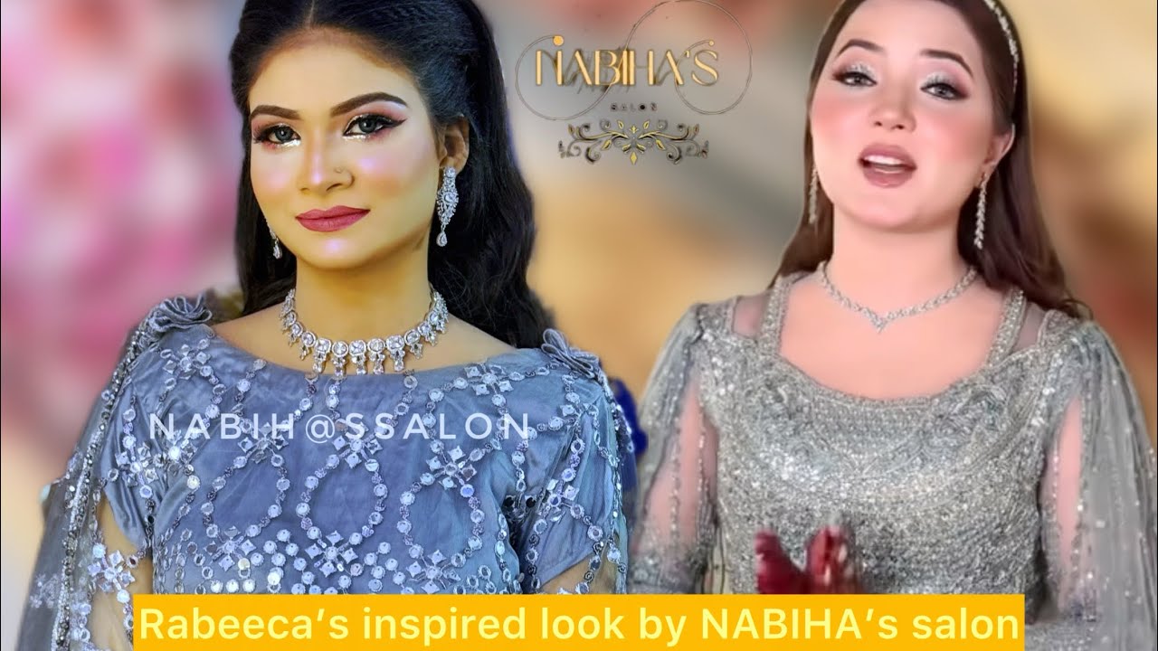 Rabeeca’s engagement inspired look tutorial - YouTube