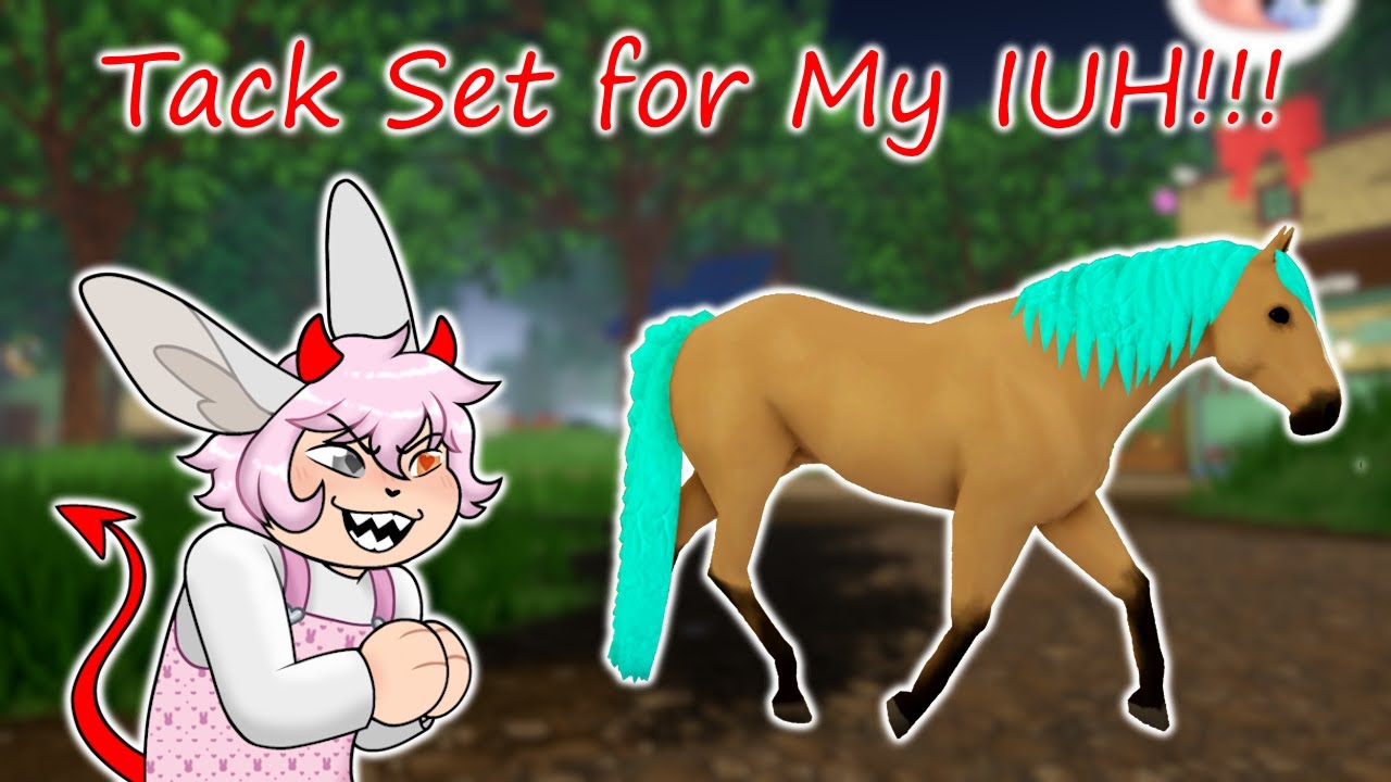 Making A Tack Set for My Diamond Quarter Horse IUH + More In Wild Horse ...