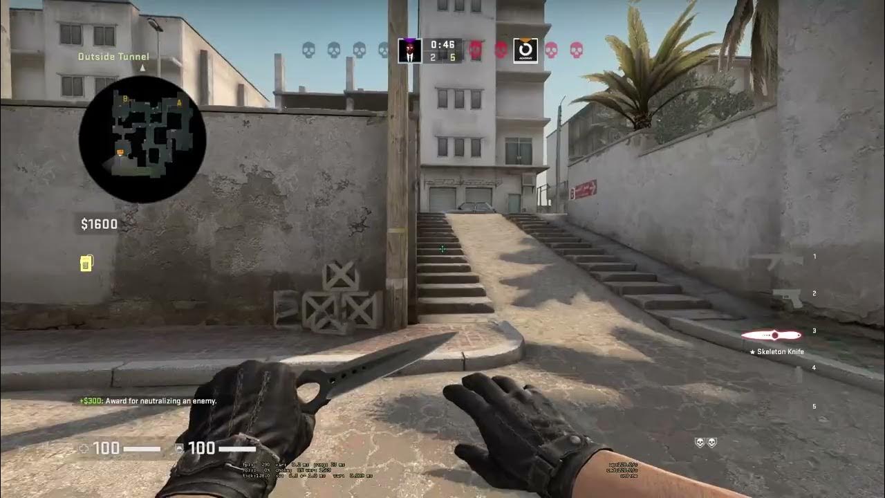 Outsmarting enemy in every way on Dust II (POV with German Voice Comm) - YouTube