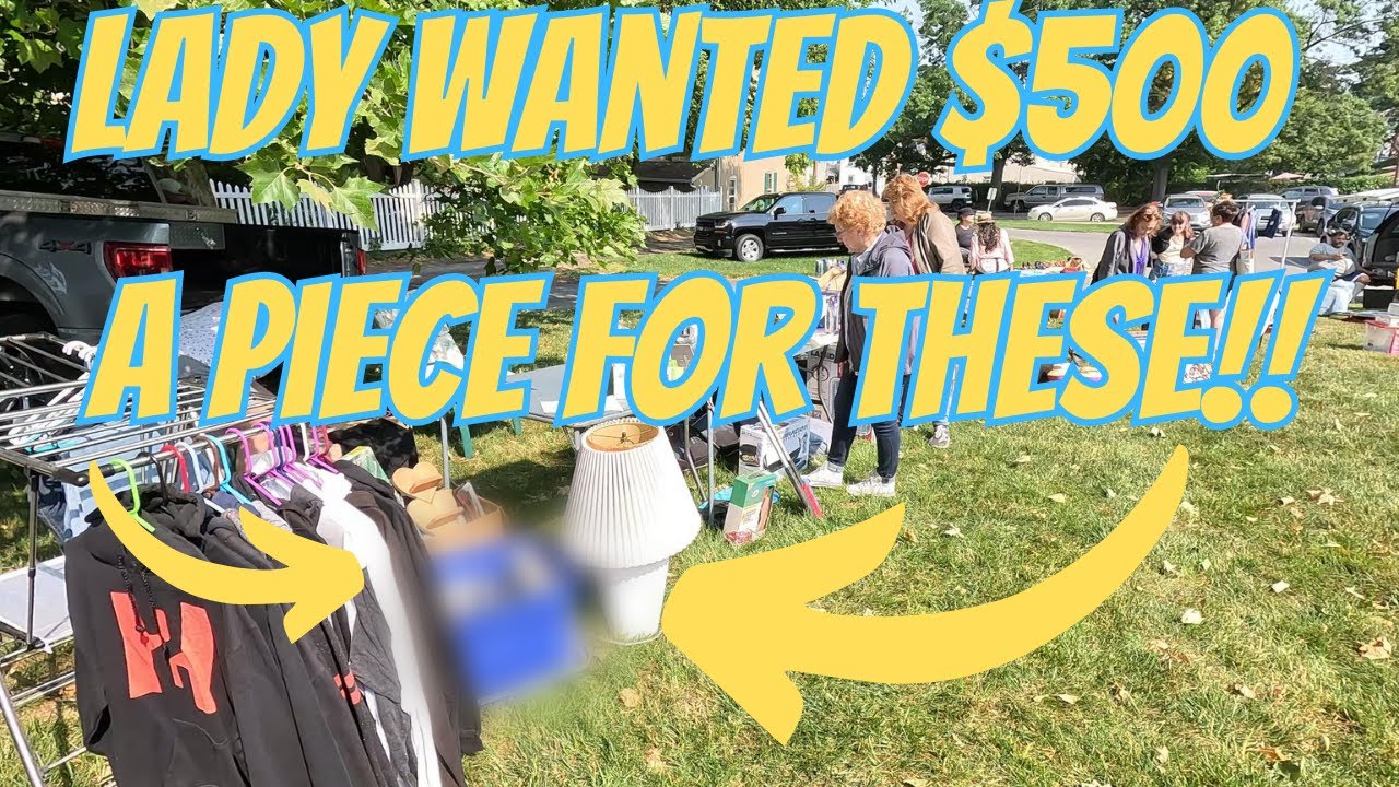 This Lady Wanted $500 For This Item at a Yard Sale - YouTube