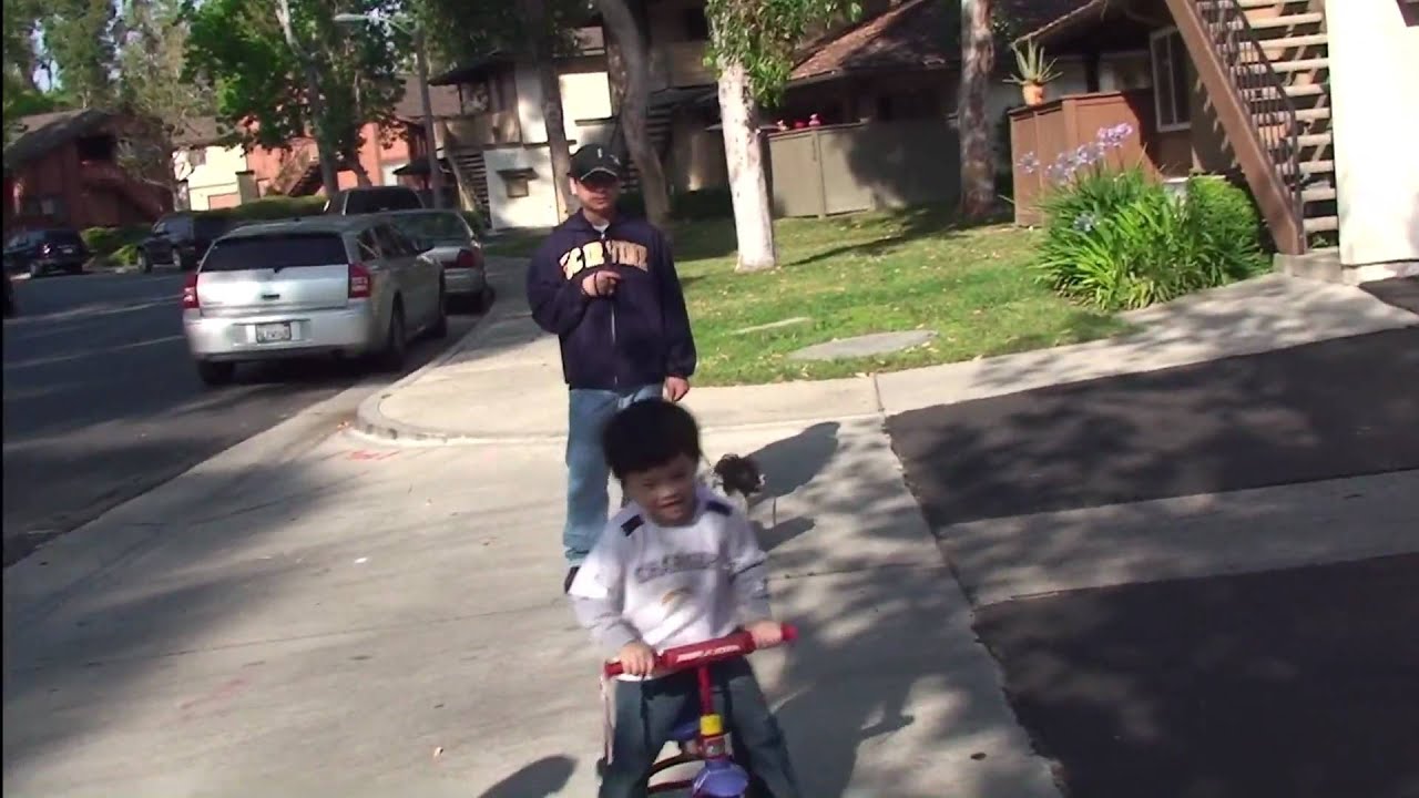 Walking around the block - YouTube