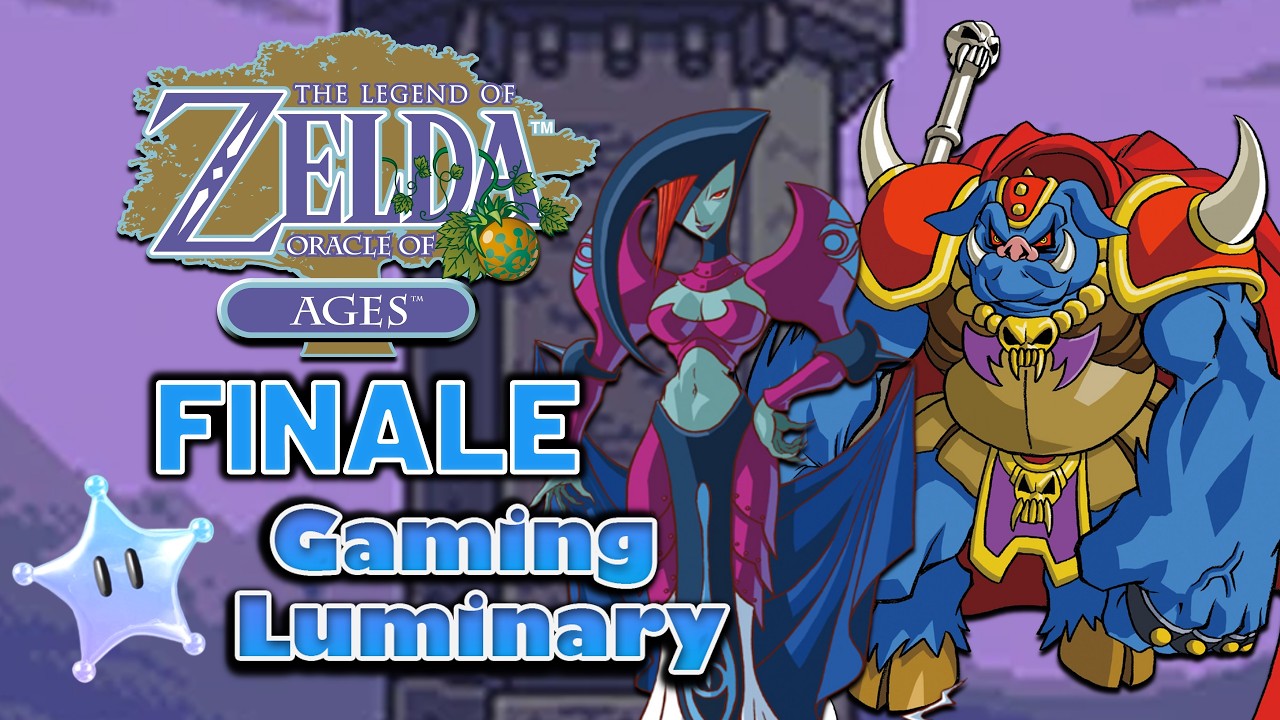 The Legend of Zelda Oracle of Ages FINALE - Defeating Veran & Ganon ...