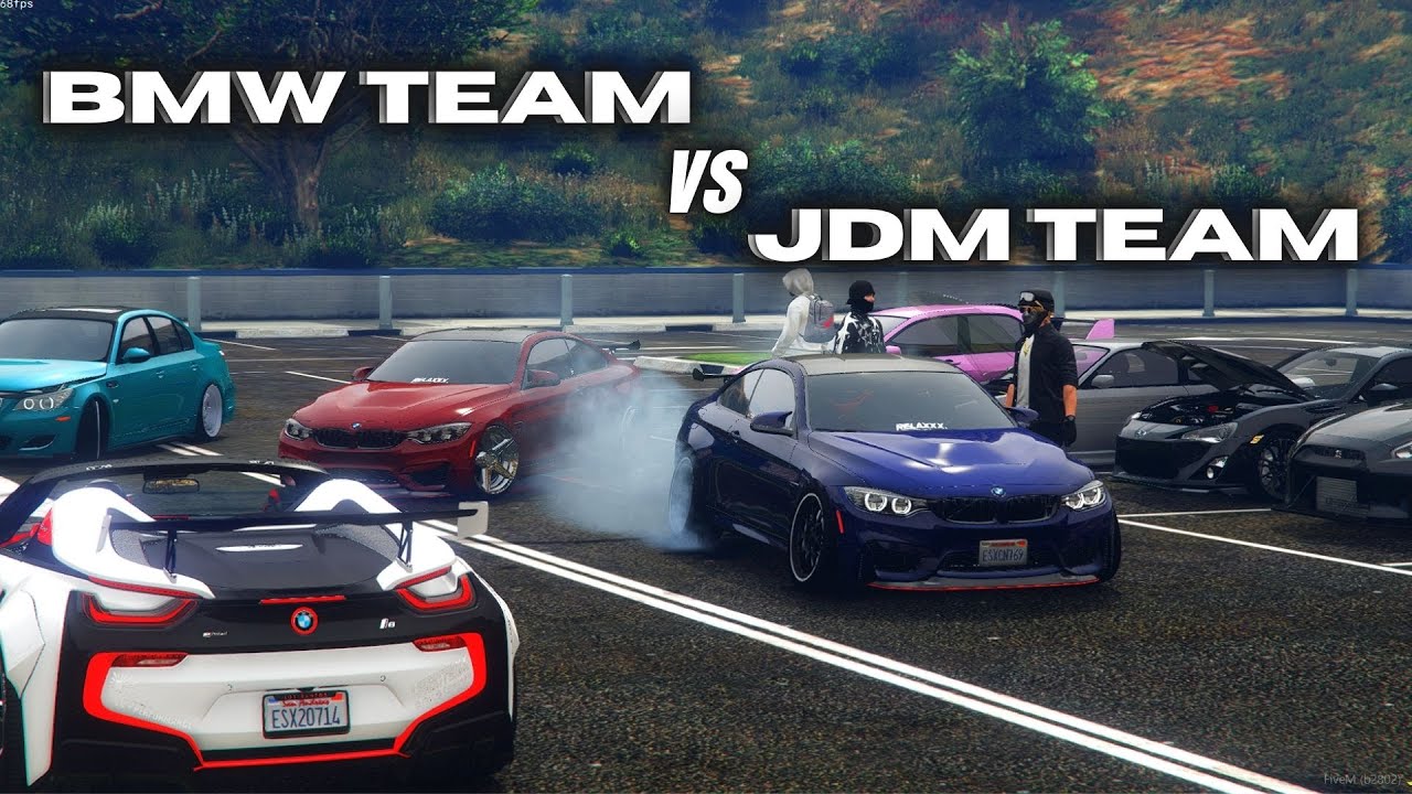 AKU GABUNG KE BMW TEAM MELAWAN JDM TEAM !!! - GTA V ROLEPLAY - YouTube