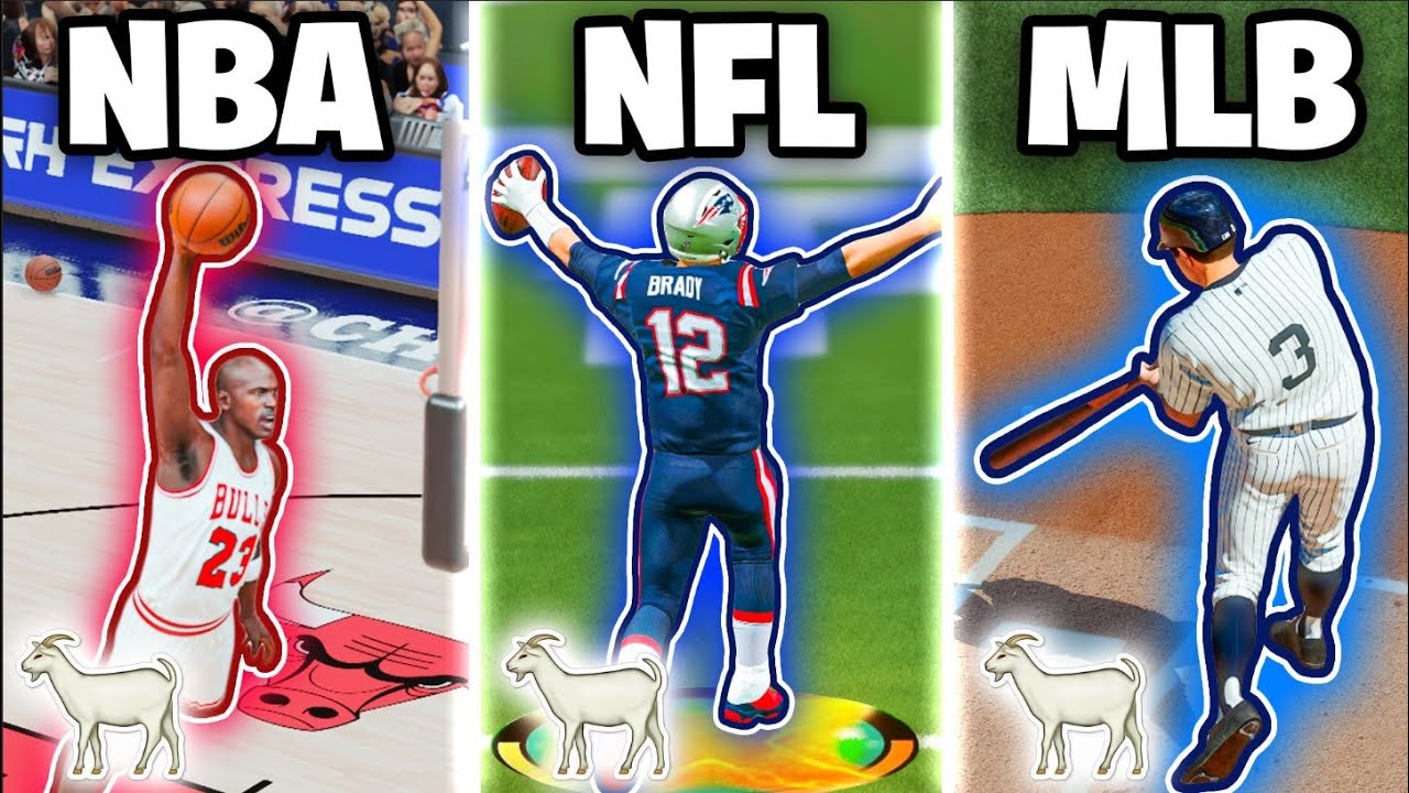 I Used The GOAT In EVERY Sport! - YouTube