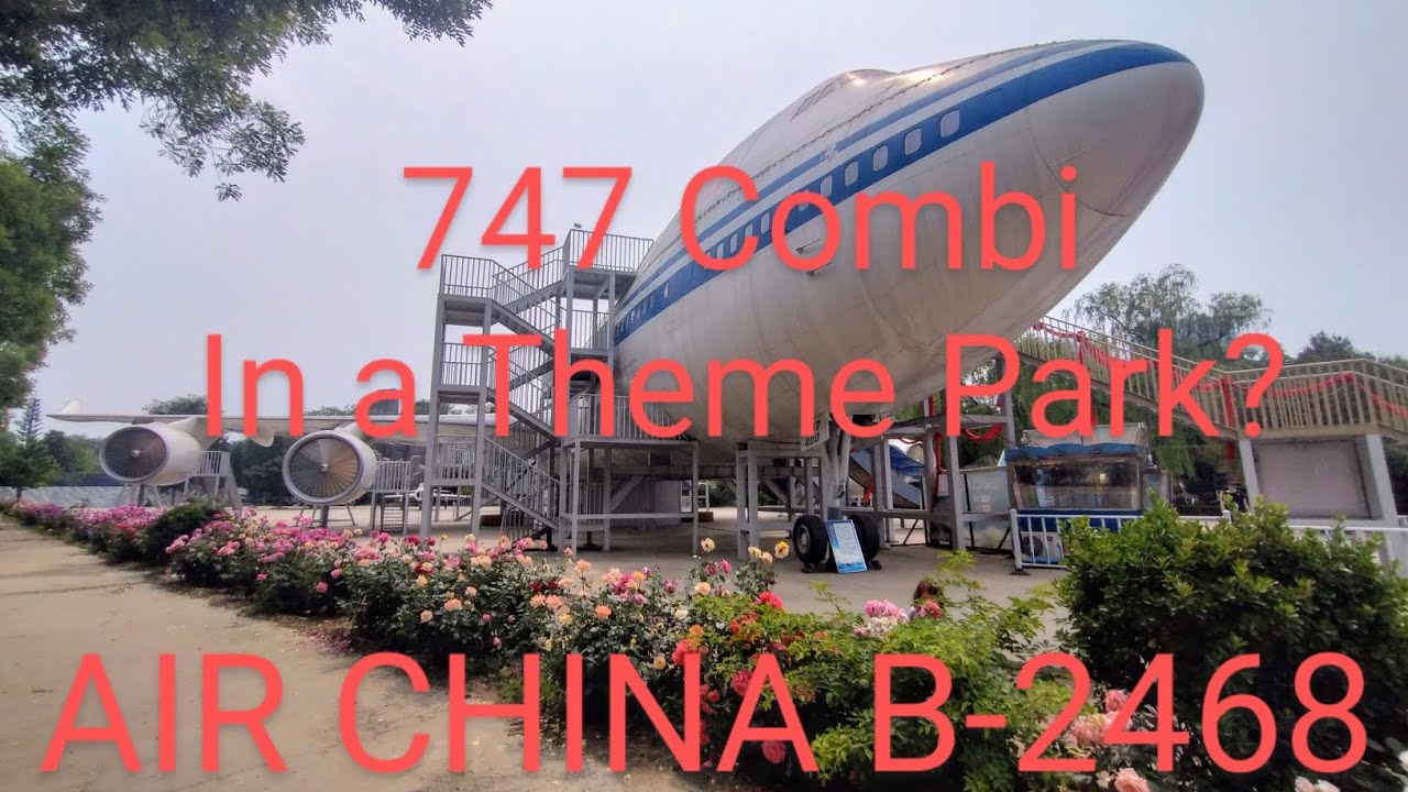 747 COMBI Theme Park Attraction! - YouTube