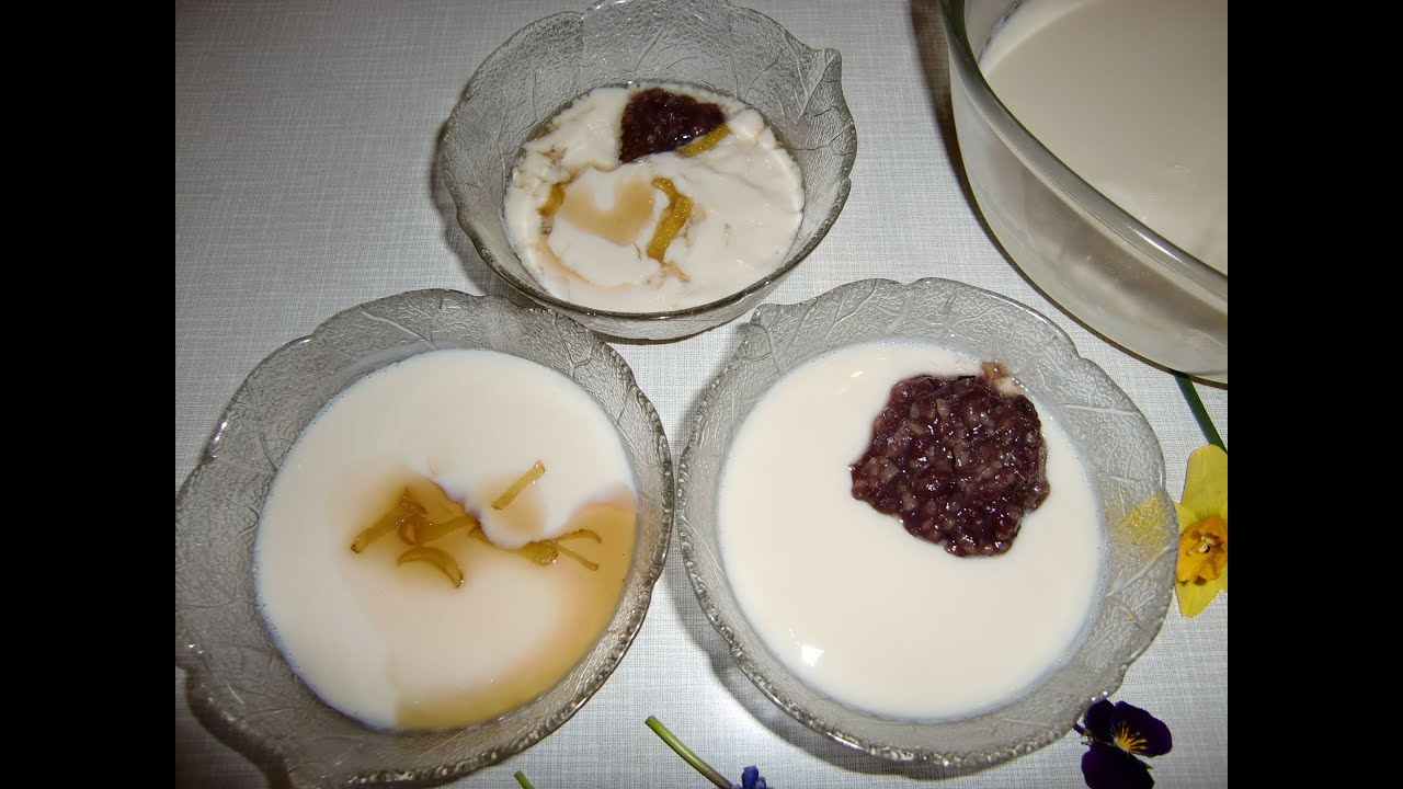 Healthy homemade Tofu dessert ( Dau Fu Fa ), 健康自製豆腐花 - YouTube